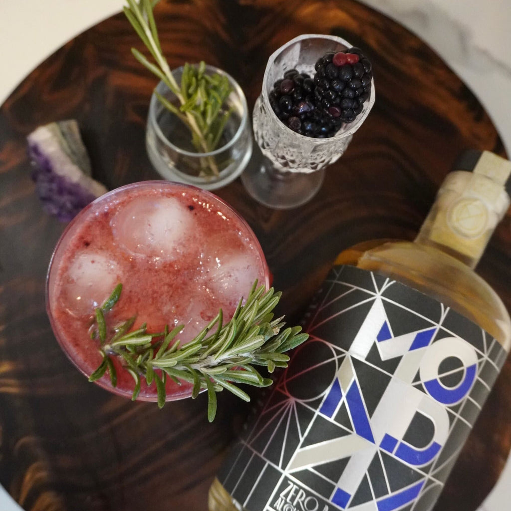 The Black Widow Smash | Non-Alc Cocktail Recipe